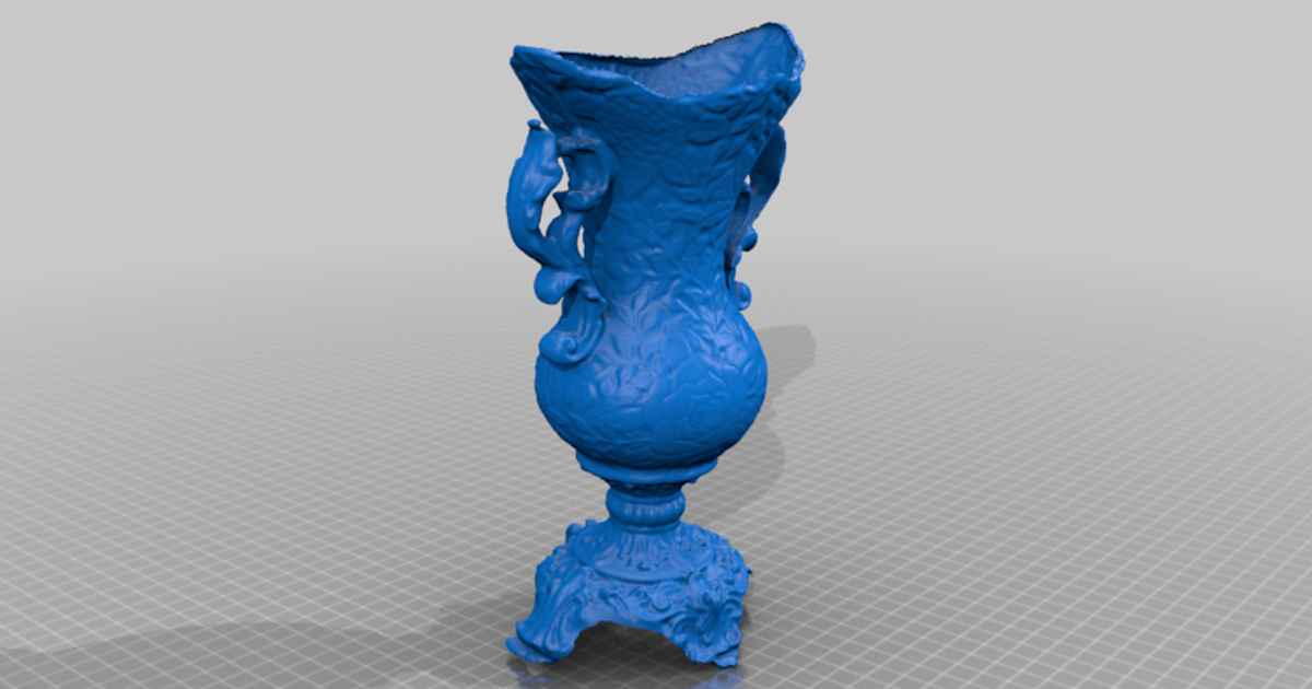 Antique Vase stl（generated by Revopoint POP 2） by PLAprinter | Download ...