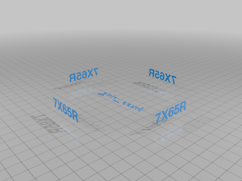 7X65mm Rimmed Stacking Loading Block by brass_ring | Download free STL ...