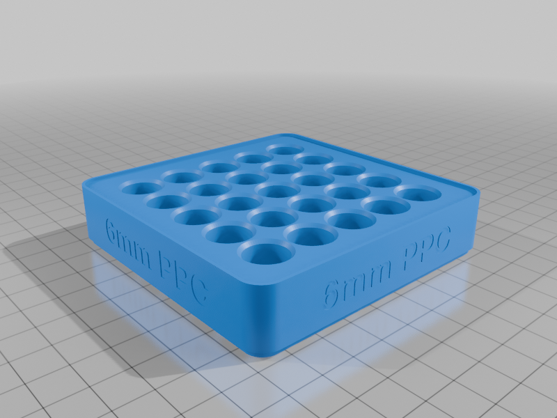6mm PPC Stacking Loading Block by brass_ring | Download free STL model ...