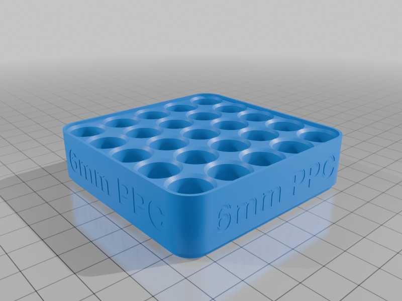 6mm PPC Stacking Loading Block by brass_ring | Download free STL model ...