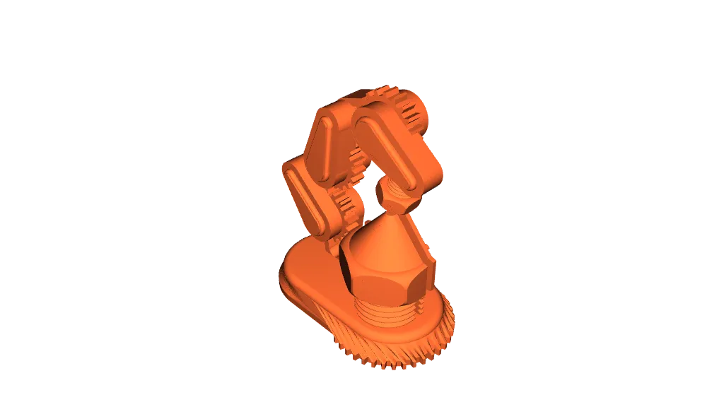 Robotic arm Industry Awards - Trophy by SKFactory3D | Download free STL ...