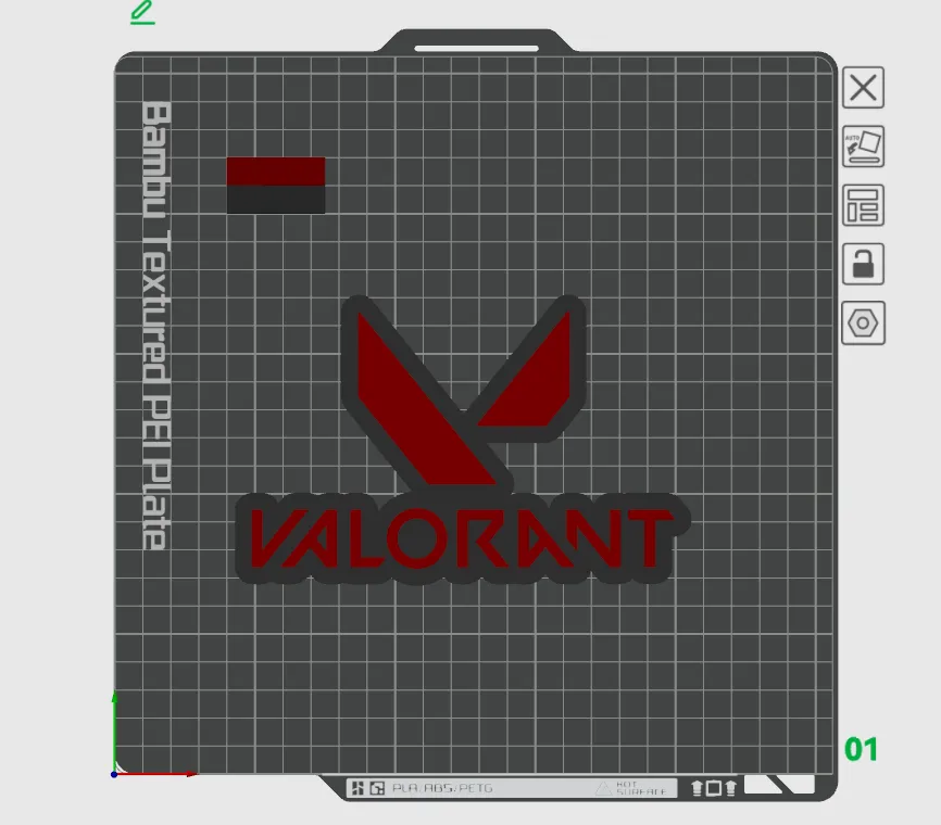 Valorant Logo by Nforce3D By João Frade | Download free STL model ...