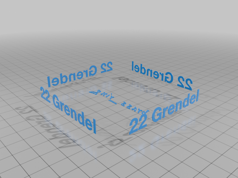 22 Grendel Stacking Loading Block by brass_ring | Download free STL ...