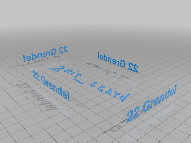 22 Grendel Stacking Loading Block by brass_ring | Download free STL ...