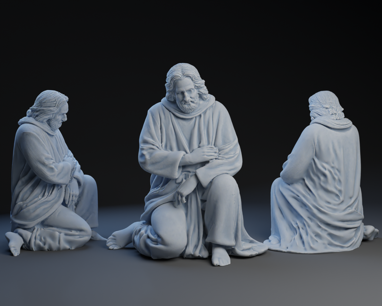 Nativity Joseph by Peter Farell | Download free STL model | Printables.com