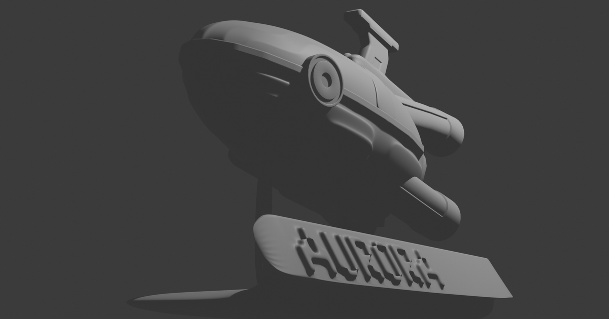 aurora from subnautica (corrected) by premaster | Download free STL ...