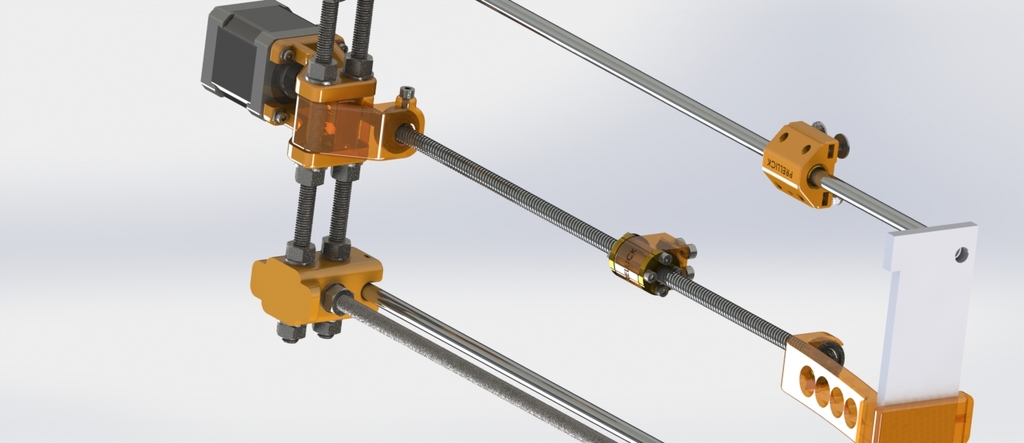 Prusa i3 as router CNC - Y axis direct drive by Carlos Martinez ...