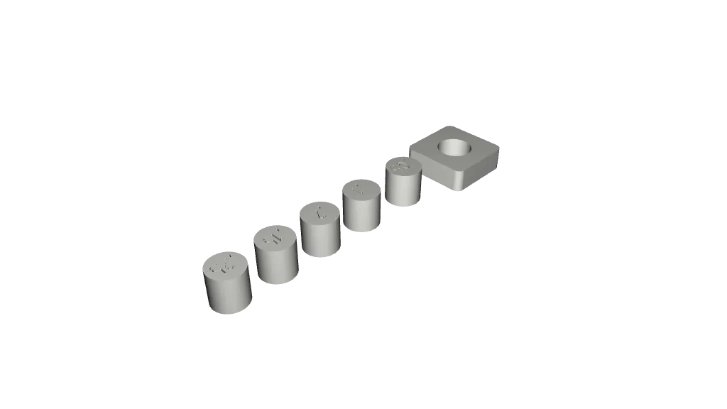 Tolerance Test Set by Pixel | Download free STL model | Printables.com