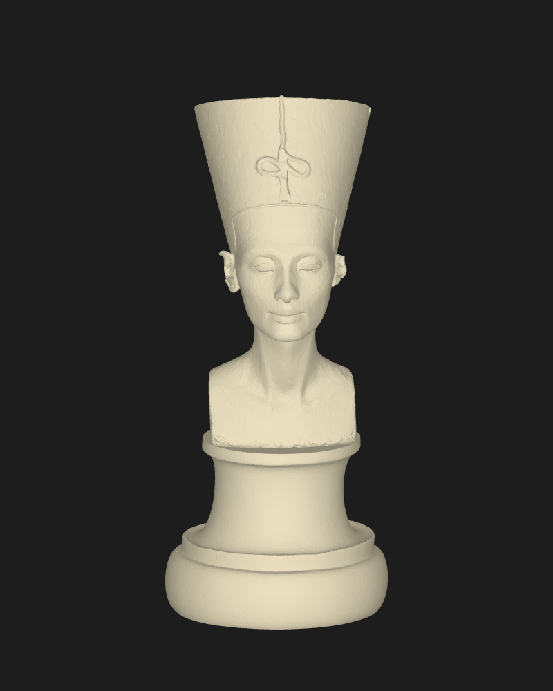 Bust of Queen Nefertiti on a pedestal by 3Dnewbie | Download free STL ...