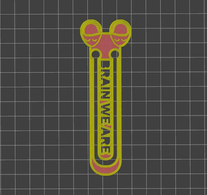 Brain We Are bookmark by cv0x | Download free STL model | Printables.com