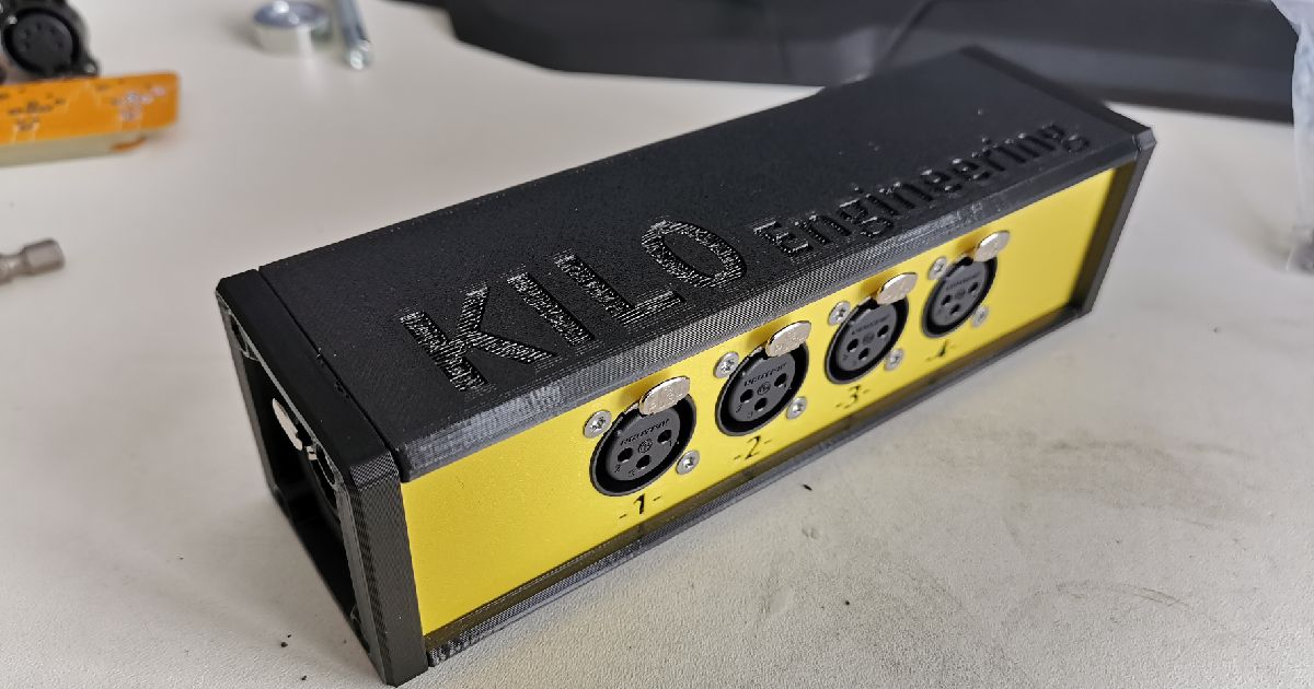 DMX-Breakout-Box by KIL0 | Download free STL model | Printables.com