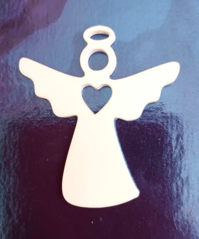 Angel Keychain / Decoration by mirabatek | Download free STL model ...