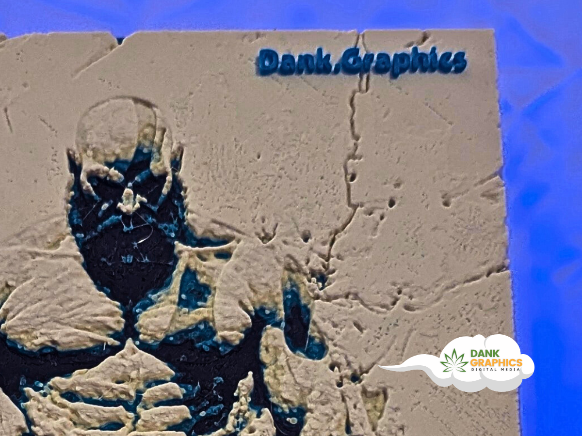 Kratos 2D Print by DankGraphics (HueForge) by Dank Graphics | Download free STL model ...