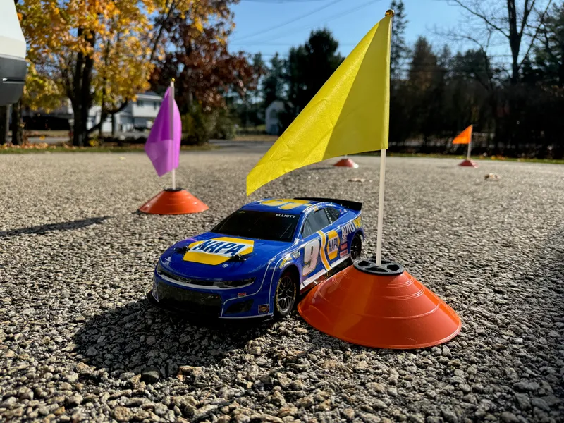 Losi NASCAR weighted cone system by jrsone | Download free STL model ...