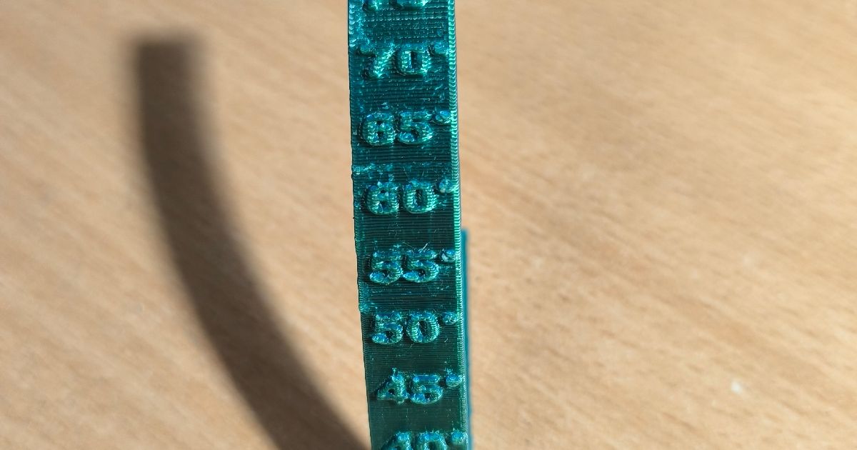 Overhang test by Artem | Download free STL model | Printables.com