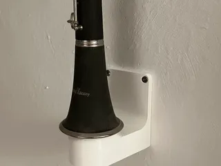 Clarinet wall mount by danielsvane | Download free STL model ...
