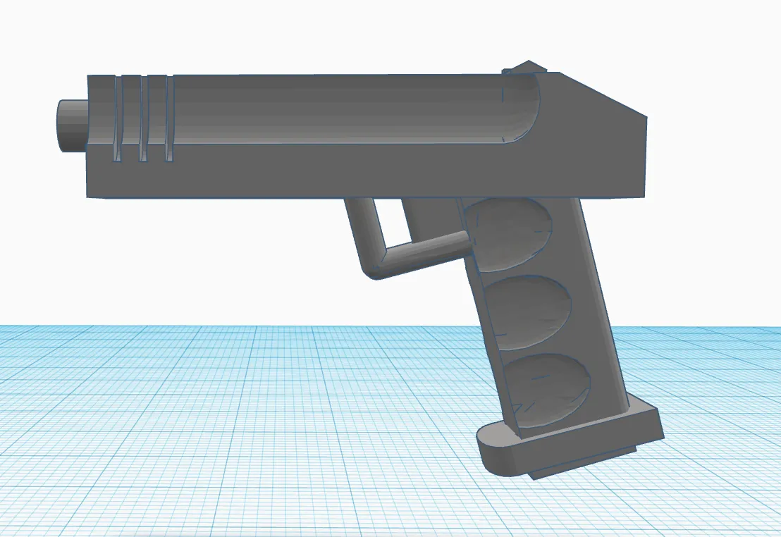 Small hand gun by Peter_5793 | Download free STL model | Printables.com