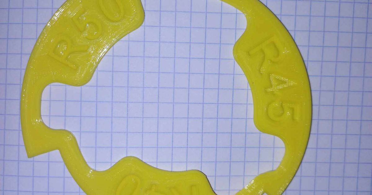 Radius form 50,45,40 mm by Sokol | Download free STL model | Printables.com