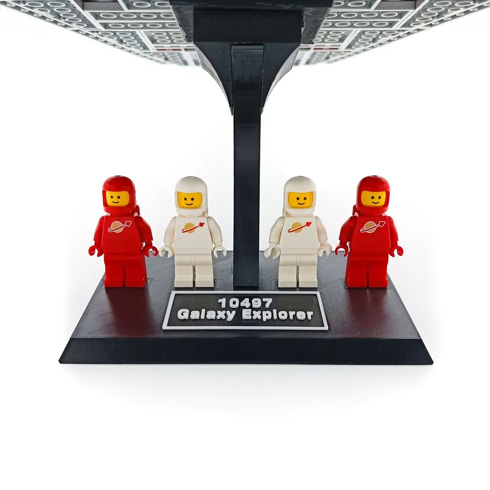 Display Stand for LEGO ICONS 10497 Galaxy Explorer by StawiamKlocki.pl ...