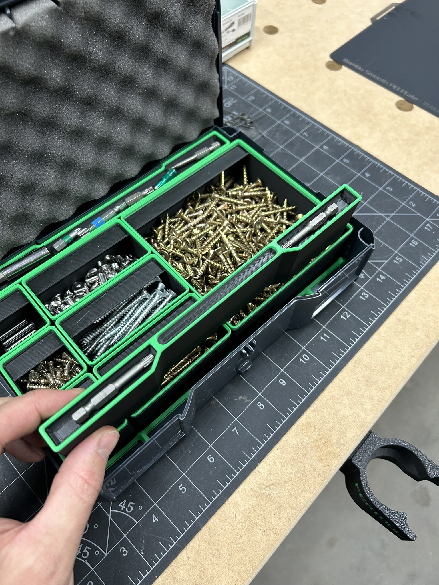 Gridfinity Containers For Mini Systainer by schuyliving | Download free STL model | Printables.com