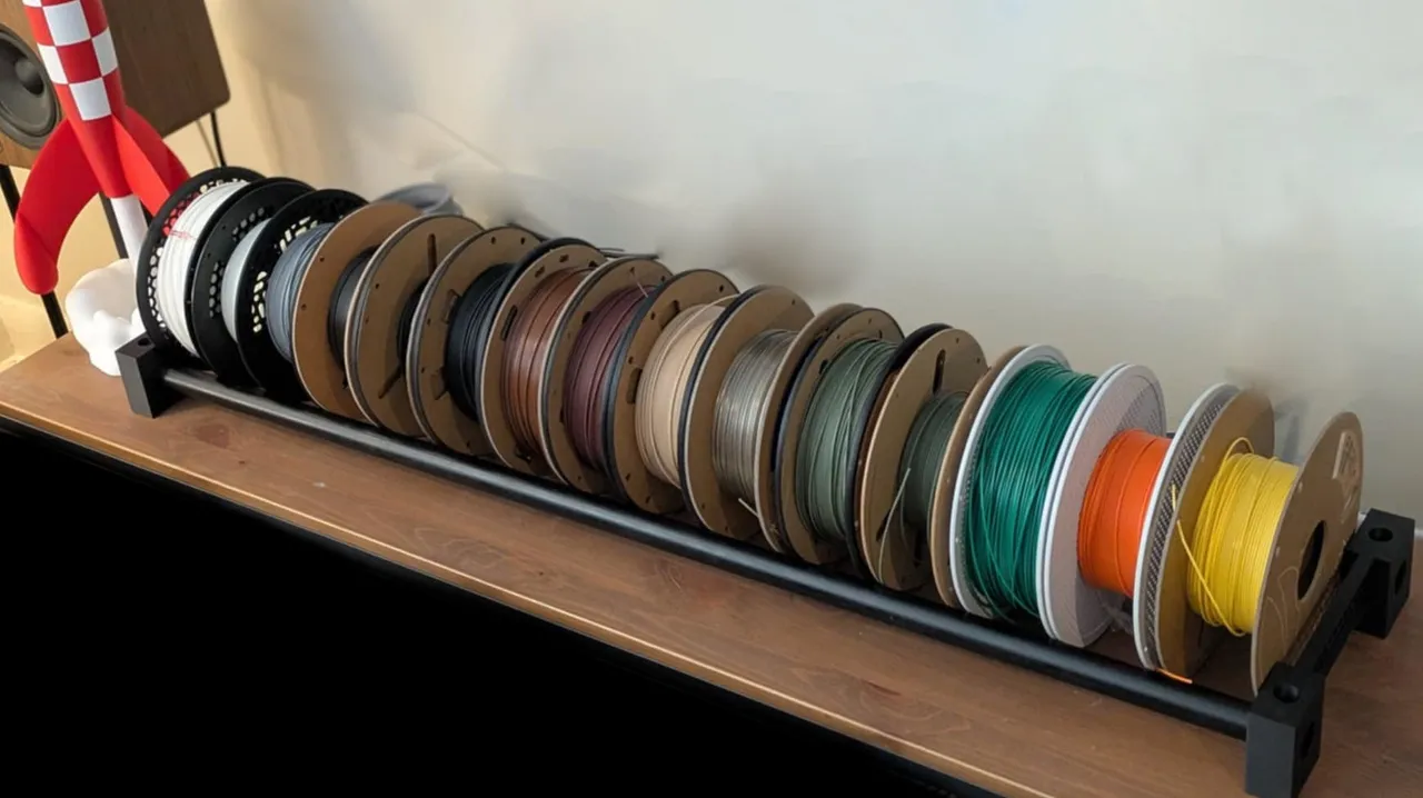Modular Spool Rack 1" Diameter Dowels/Rods by FunkMonkey | Download ...