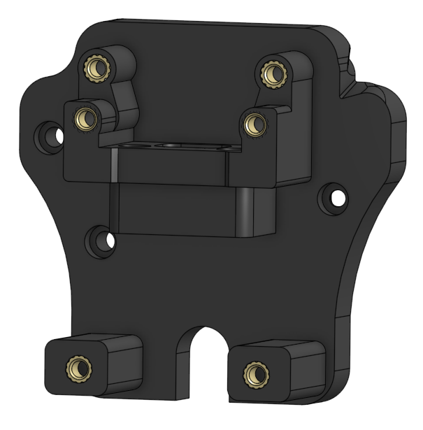 Ender 3 V2 Stealthburner Mount with CR Touch by Cherry Bomb | Download ...