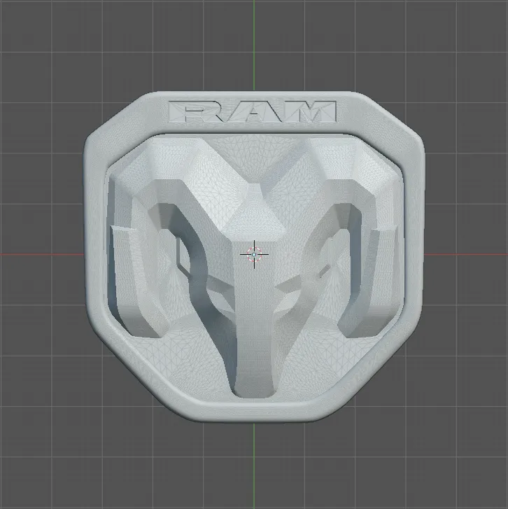 RAM new emblem by Andy Deere | Download free STL model | Printables.com