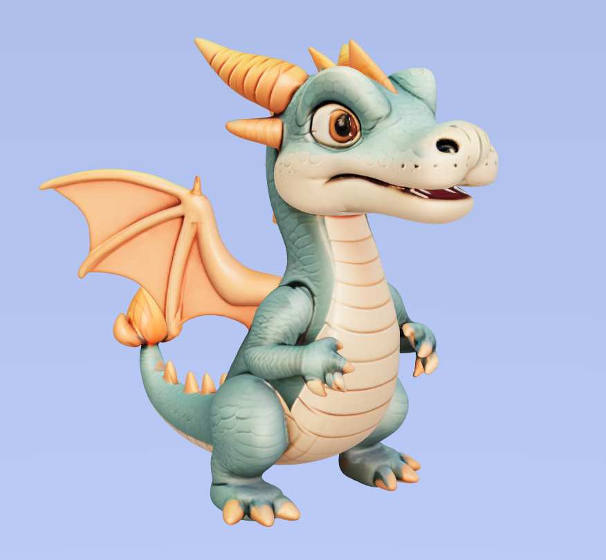 Ryoko the Dragon! by Jason Horine | Download free STL model ...