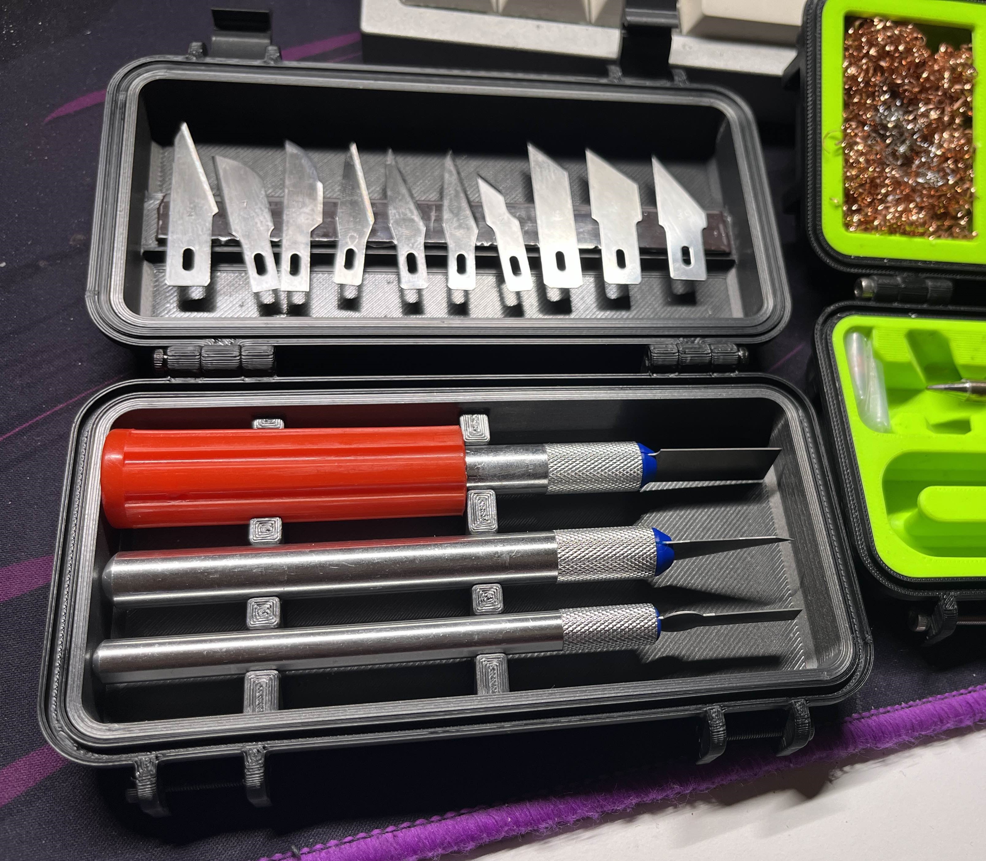 X-acto/hobby knife rugged case by jaakops | Download free STL model ...