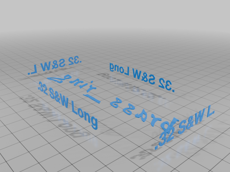 .32 S&W Long Stacking Loading Block by brass_ring | Download free STL ...