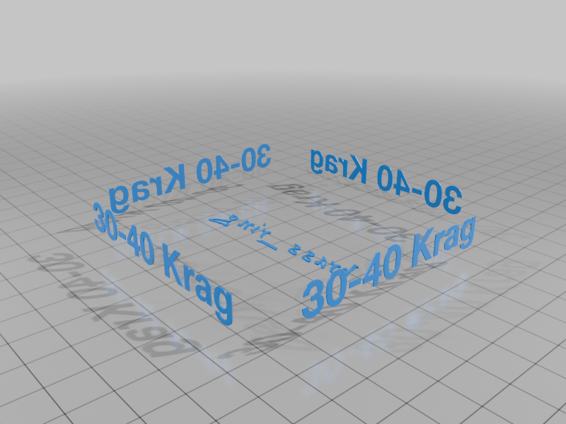 30-40 Krag Stacking Loading Block by brass_ring | Download free STL ...