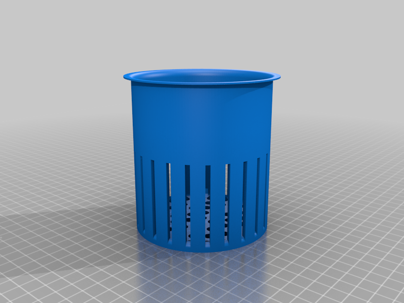 Sump Filter Cup by Sylvain | Download free STL model | Printables.com
