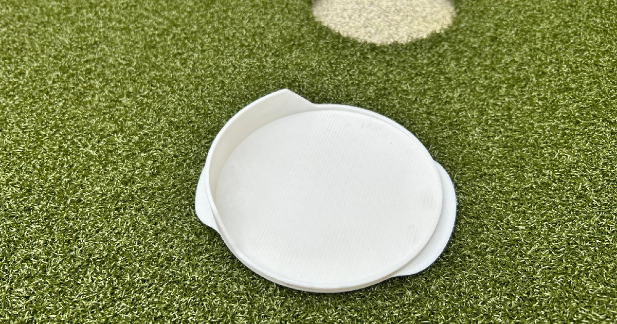 Putting hole insert inspired by PrimePutt putting mat by Flowmotion ...