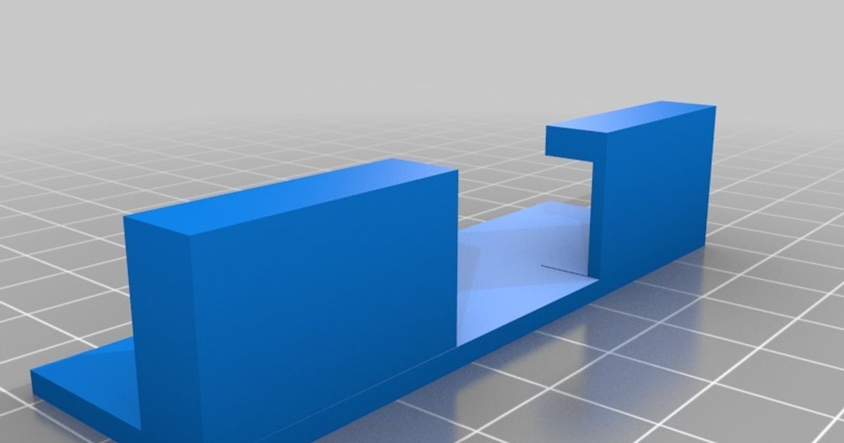 Sliding Patio Lock End by Sylvain | Download free STL model ...