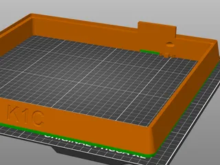 Creality K1C Lid Riser 30mm (one Piece) by Surfalex2000 | Download free ...