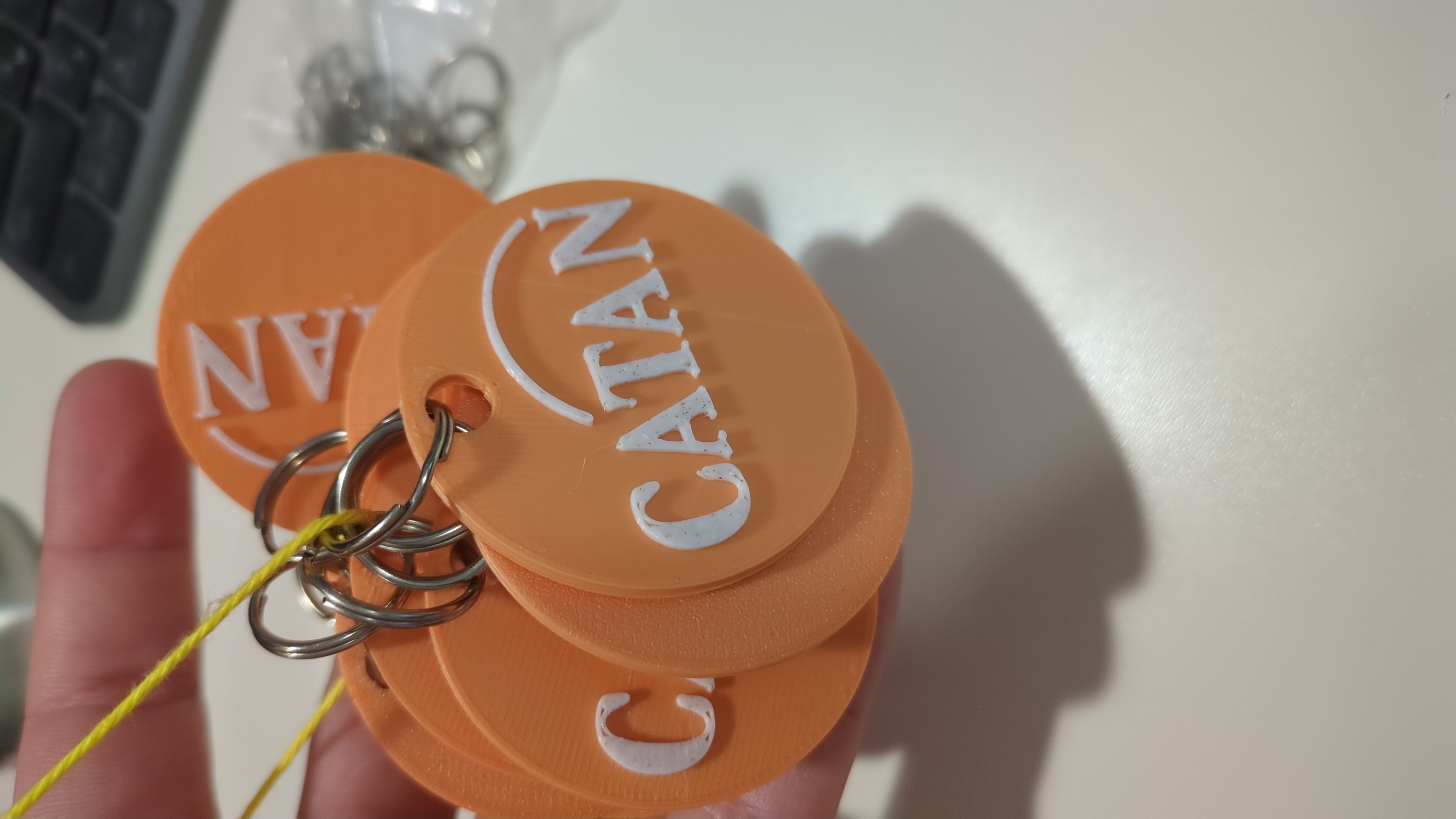 Catan Key Ring by omerk83 | Download free STL model | Printables.com