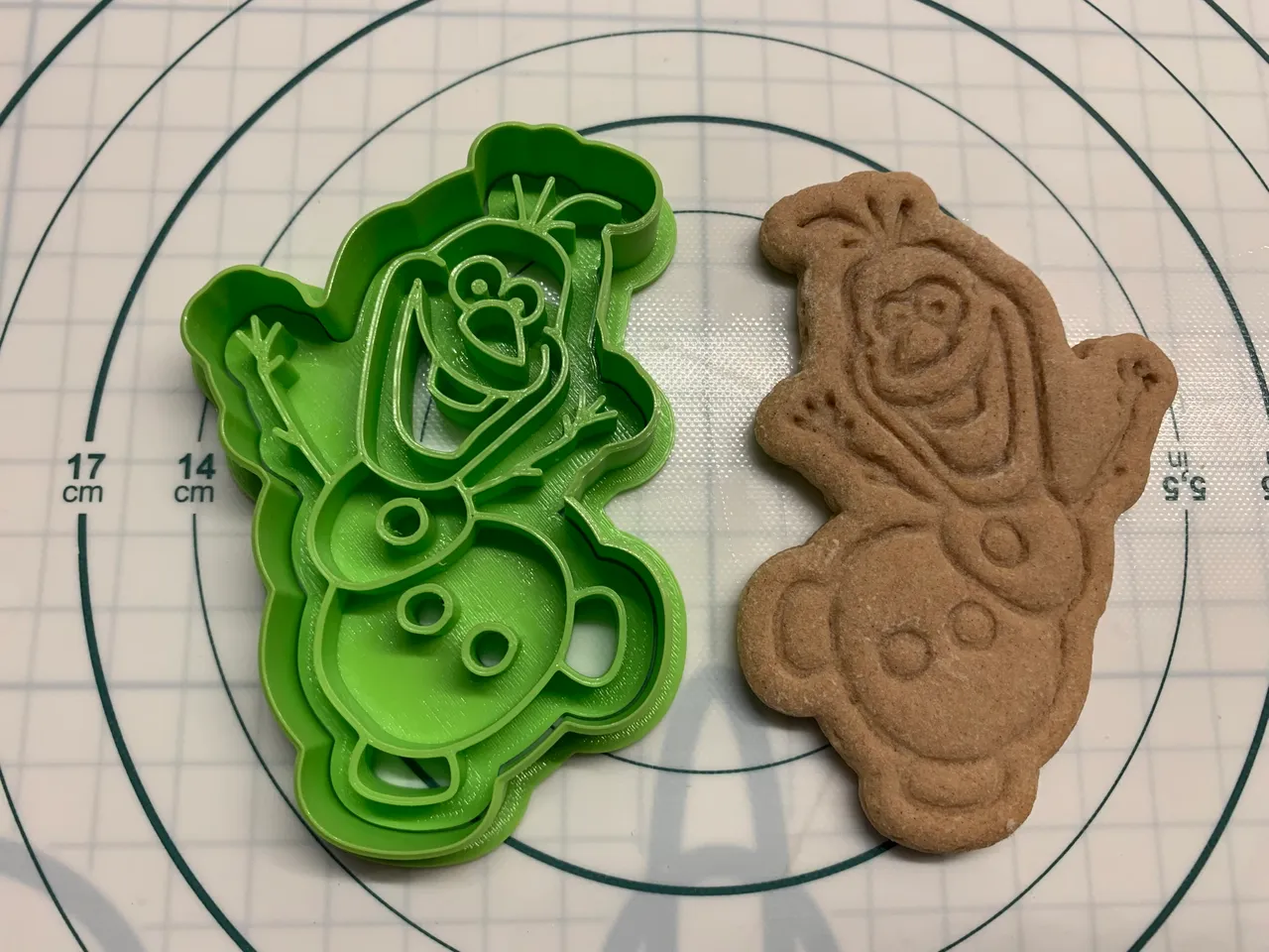 Olaf cookie cutter by Coarse | Download free STL model | Printables.com
