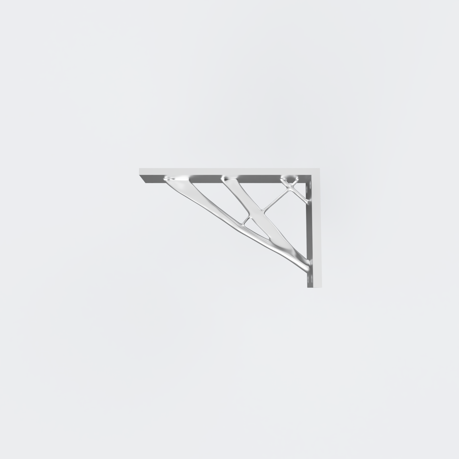 Simple shelf support / mount made with regenerative design / f3d and ...