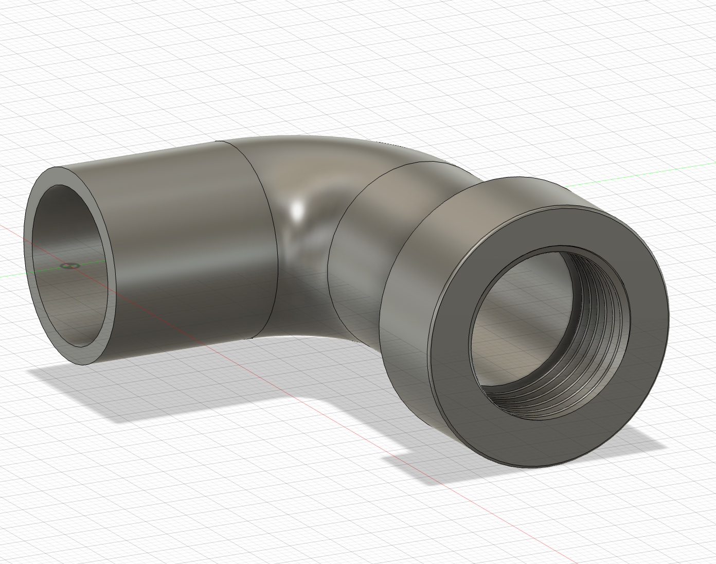 Angle Adapter thread g1/2 to 18 mm pipe (outer diameter) by FARO ...