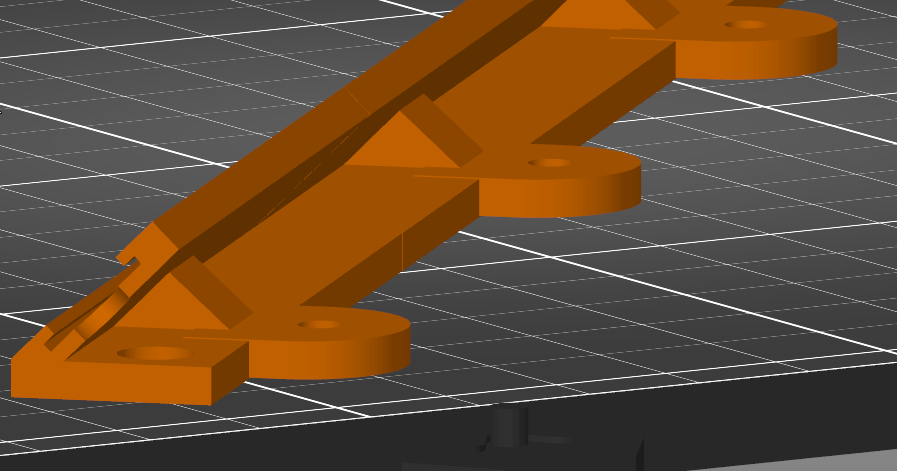 LED Holder 45° 25cm by Michał Soszyński | Download free STL model ...