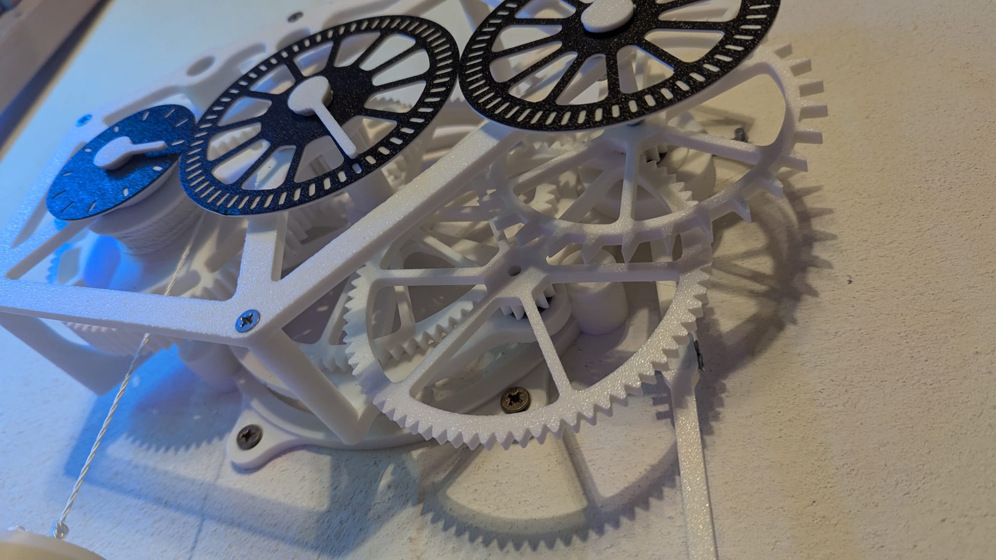 fully mechanical clock by Freddy | Download free STL model | Printables.com