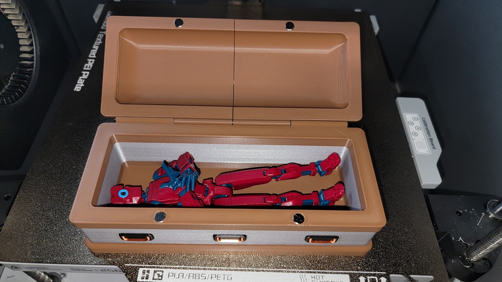 Double Lid Casket with magnetic latches, perfect size for Dummy 13 by ...