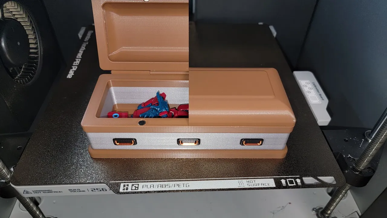 Double Lid Casket with magnetic latches, perfect size for Dummy 13 by ...