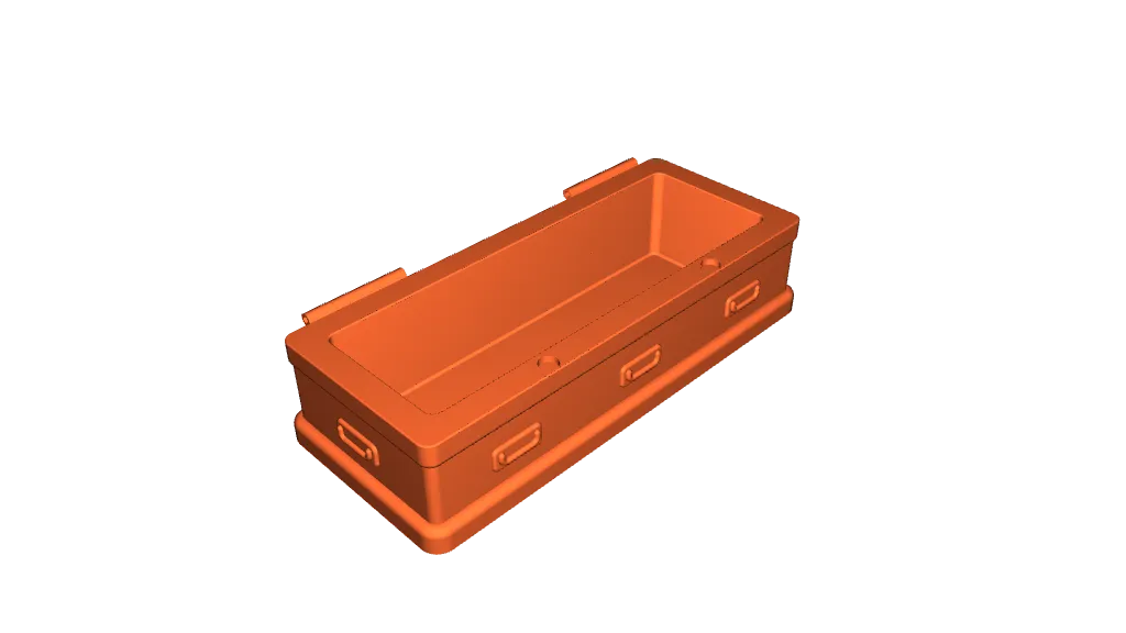 Double Lid Casket with magnetic latches, perfect size for Dummy 13 by ...