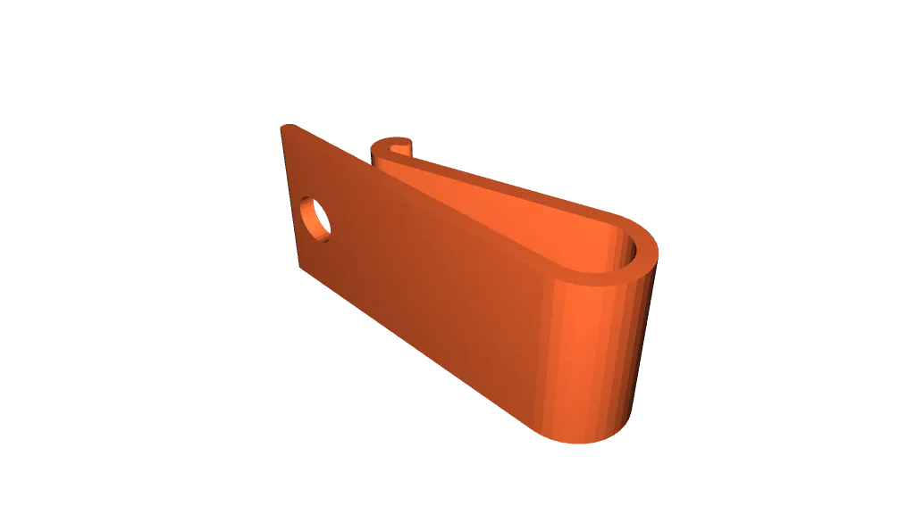 Wall Cable holder by Anunah102 | Download free STL model | Printables.com