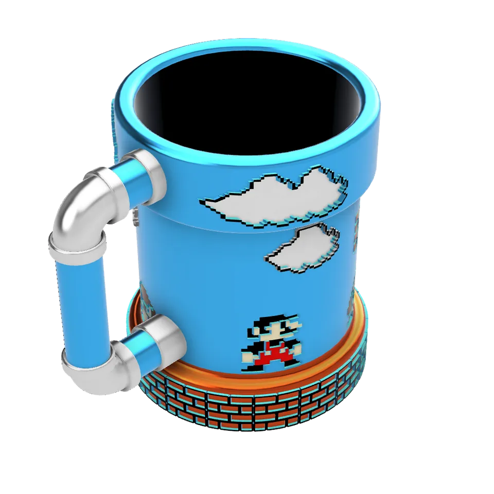 Mug Mario Bros by Zeb_3D | Download free STL model | Printables.com