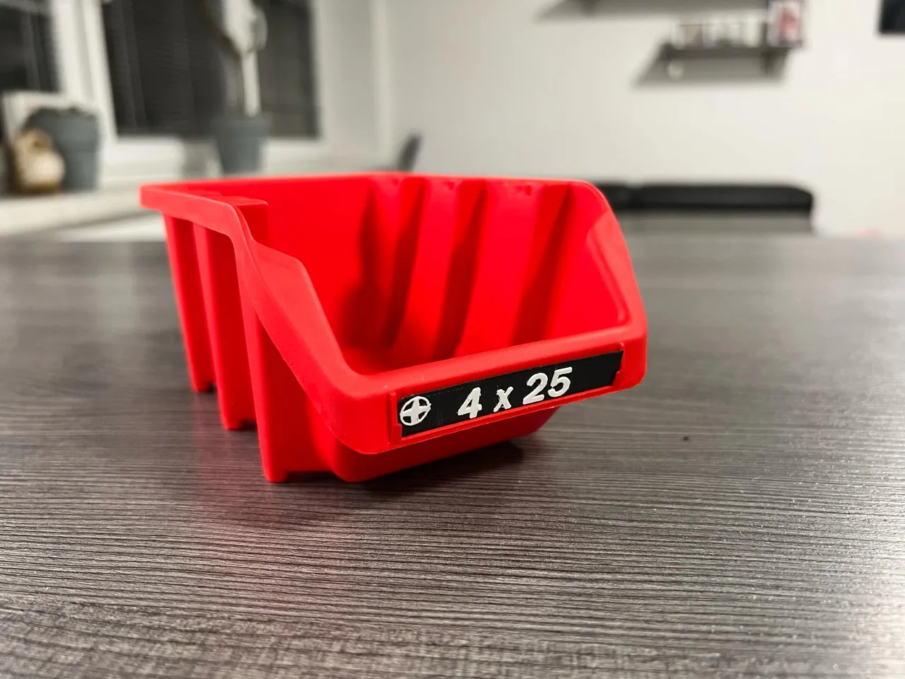 labels for boxes (screws) by Peter | Download free STL model ...