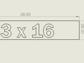 labels for boxes (screws) by Peter | Download free STL model ...