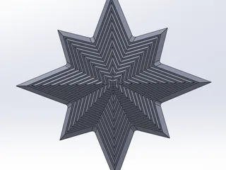 Star Fidget Toy by Theone | Download free STL model | Printables.com