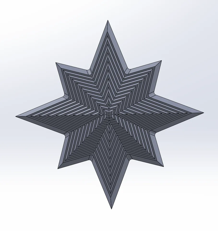 Star Fidget Toy by Theone | Download free STL model | Printables.com